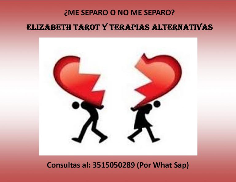 ¿ME SEPARO O NO ME SEPARO? – Elizabeth Tarot